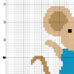 Mouse Shrug Cross Stitch Pattern – Daily Cross Stitch