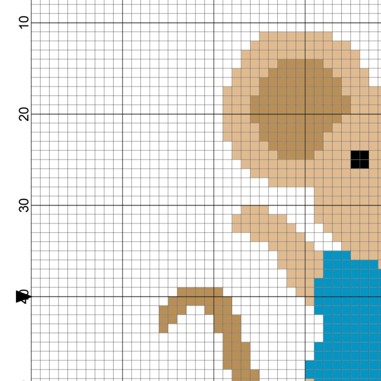 Mouse Shrug Cross Stitch Pattern – Daily Cross Stitch