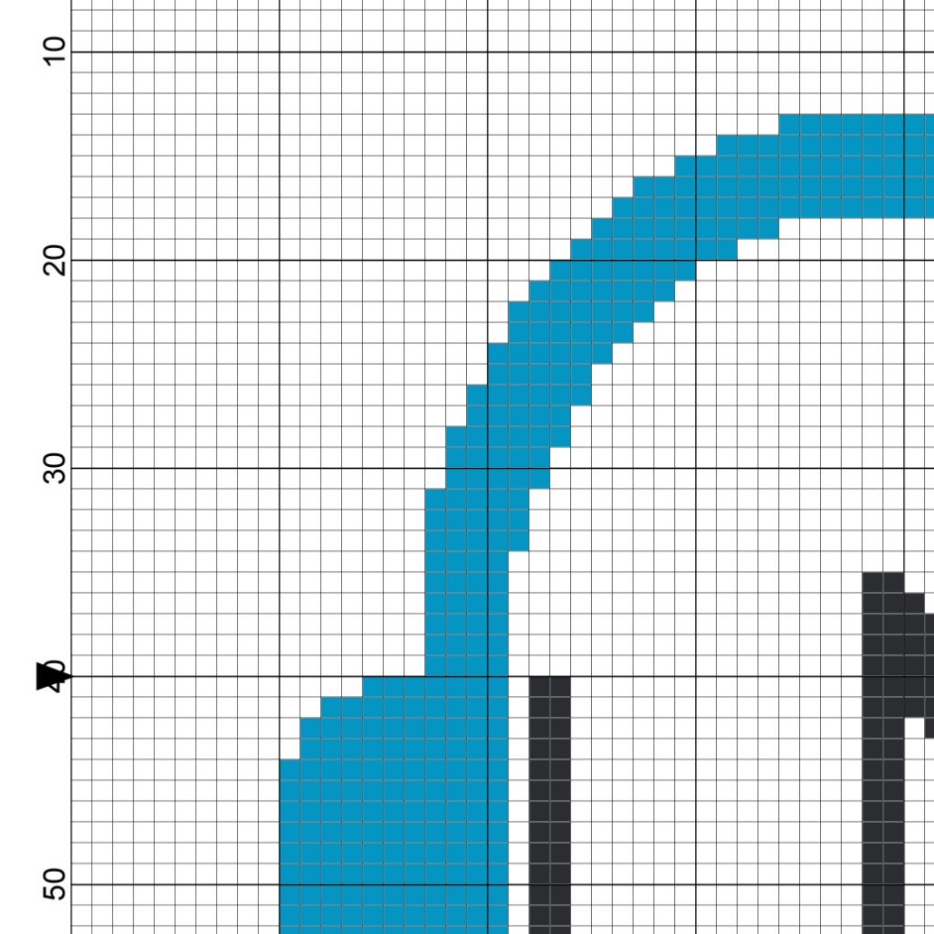 Note On Headphones Cross Stitch Pattern – Daily Cross Stitch