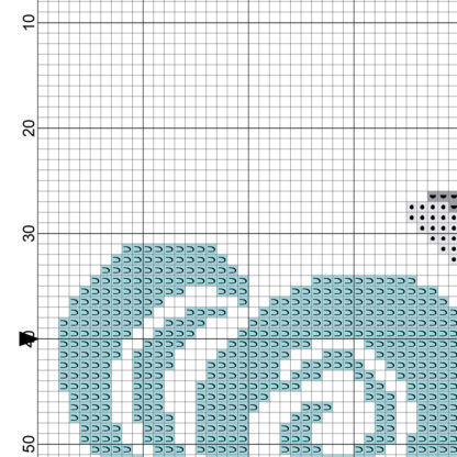 Paperboat On Waves Cross Stitch Pattern – Daily Cross Stitch