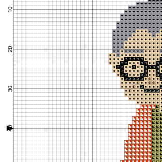 Grandma Cross Stitch Pattern – Daily Cross Stitch