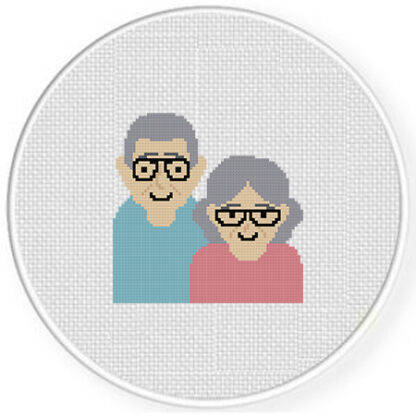 Grandparents Cross Stitch Pattern – Daily Cross Stitch