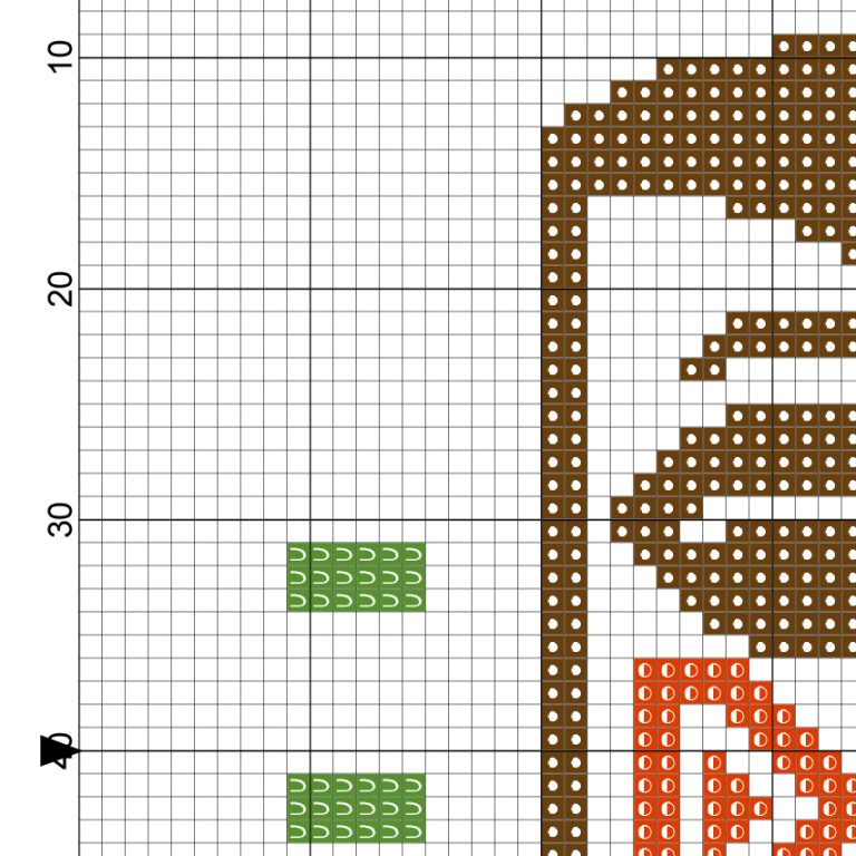 Tiki Head Cross Stitch Pattern – Daily Cross Stitch