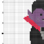Cute Vampire Cross Stitch Pattern – Daily Cross Stitch