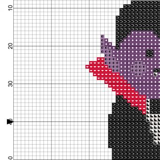 Cute Vampire Cross Stitch Pattern – Daily Cross Stitch
