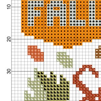 September Quilt Cross Stitch Pattern – Daily Cross Stitch