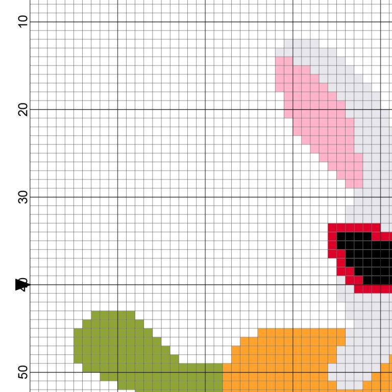 Chill with Carrot Cross Stitch Pattern – Daily Cross Stitch