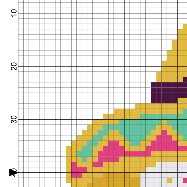 Dia de Los Muertos Skull Cross Stitch Pattern – Daily Cross Stitch