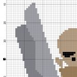 Stone Golem Cross Stitch Pattern – Daily Cross Stitch