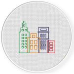 Building Lines Cross Stitch Pattern – Daily Cross Stitch