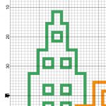 Building Lines Cross Stitch Pattern – Daily Cross Stitch