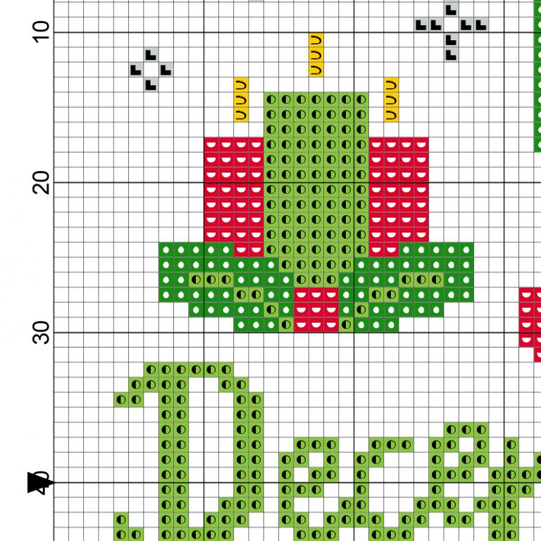December Quilt Cross Stitch Pattern – Daily Cross Stitch