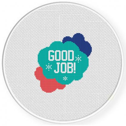 Good Job Cross Stitch Pattern – Daily Cross Stitch