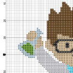 Little Scientist Cross Stitch Pattern – Daily Cross Stitch