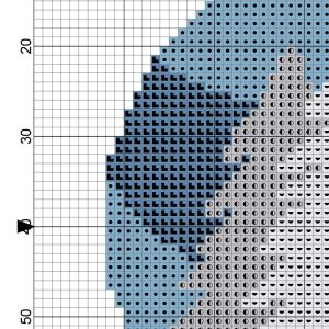 Winter Pine Trees Cross Stitch Pattern – Daily Cross Stitch