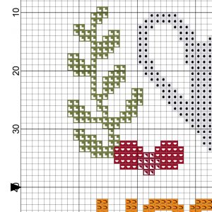 Yes We Cran Cross Stitch Pattern – Daily Cross Stitch