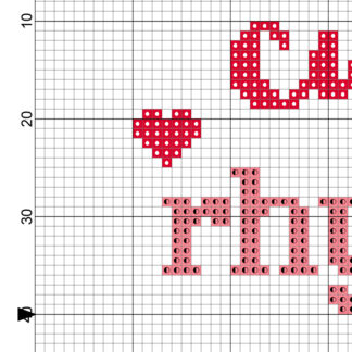 Cupid Rhymes With Stupid Cross Stitch Pattern – Daily Cross Stitch