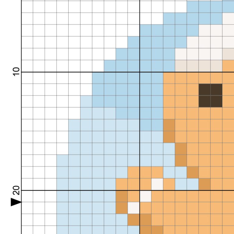 Christmas Ornament – Gingerbread Man Cross Stitch Pattern – Daily Cross ...