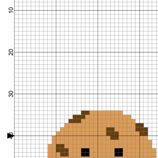 Choco Chip and Milk Cross Stitch Pattern – Daily Cross Stitch