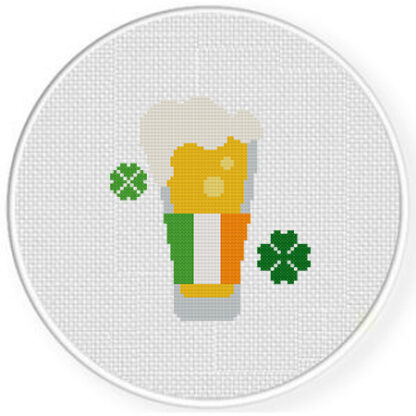 Irish Beer Cross Stitch Pattern – Daily Cross Stitch