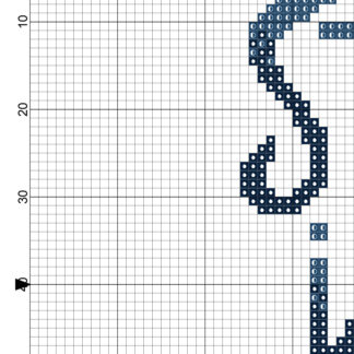 Stay in Bed Cross Stitch Pattern – Daily Cross Stitch