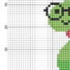 Cute Bookworm Cross Stitch Pattern – Daily Cross Stitch