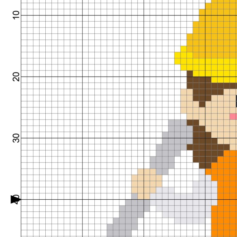 Engineer Kid Cross Stitch Pattern – Daily Cross Stitch