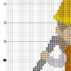 Engineer Kid Cross Stitch Pattern – Daily Cross Stitch