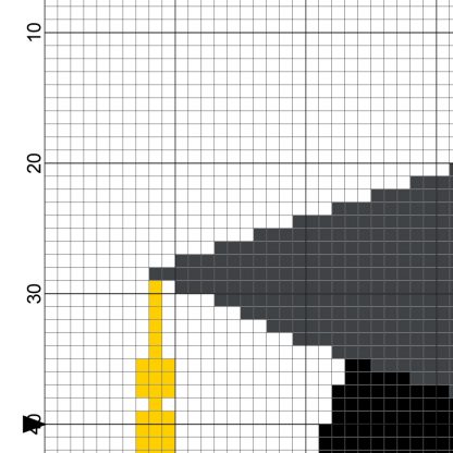 Graduation Cap And Diploma Cross Stitch Pattern – Daily Cross Stitch