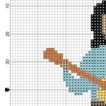 Playing Guitar Cross Stitch Pattern – Daily Cross Stitch