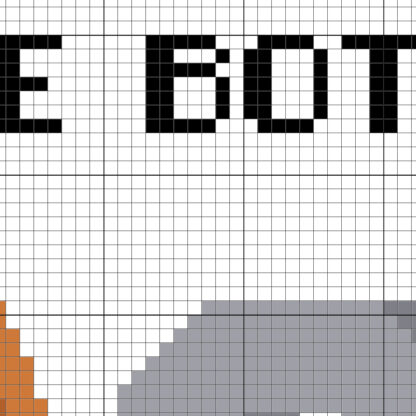 We’re Both Nuts Cross Stitch Pattern – Daily Cross Stitch