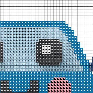 Happy Car Cross Stitch Pattern – Daily Cross Stitch