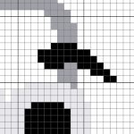 Helpful Paperclip Cross Stitch Pattern – Daily Cross Stitch