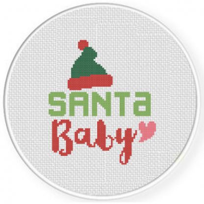 Santa Baby Cross Stitch Pattern – Daily Cross Stitch
