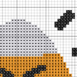 Silly Candy Corn Stitch Pattern – Daily Cross Stitch