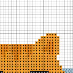 Cat In The Water Cross Stitch Pattern – Daily Cross Stitch