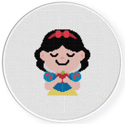 Snow White Cross Stitch Pattern – Daily Cross Stitch
