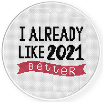 2021 Better Cross Stitch Pattern – Daily Cross Stitch