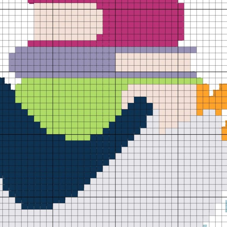 Bookworm Penguin Cross Stitch Pattern – Daily Cross Stitch