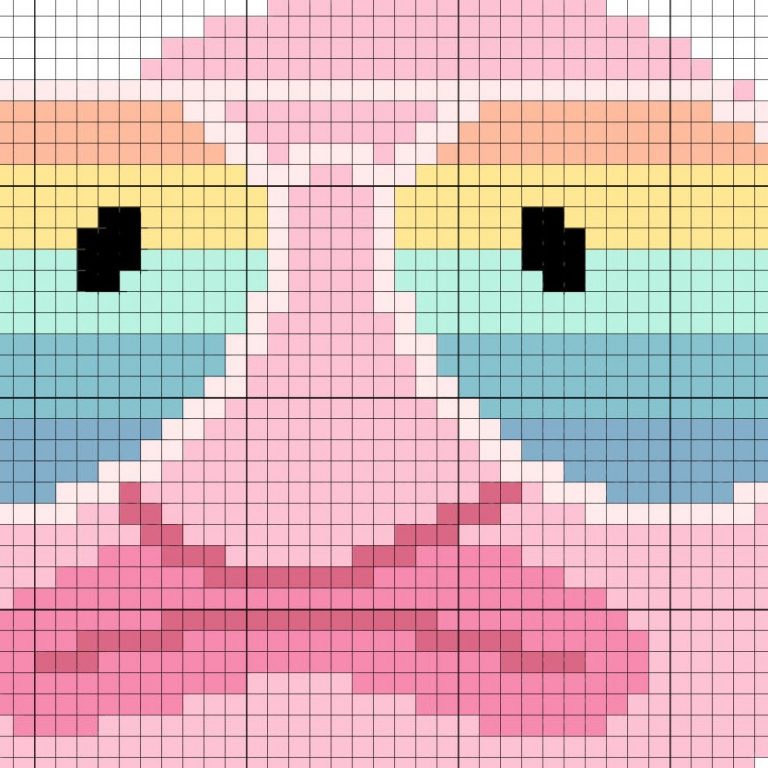 Cool Blob Fish Cross Stitch Pattern – Daily Cross Stitch