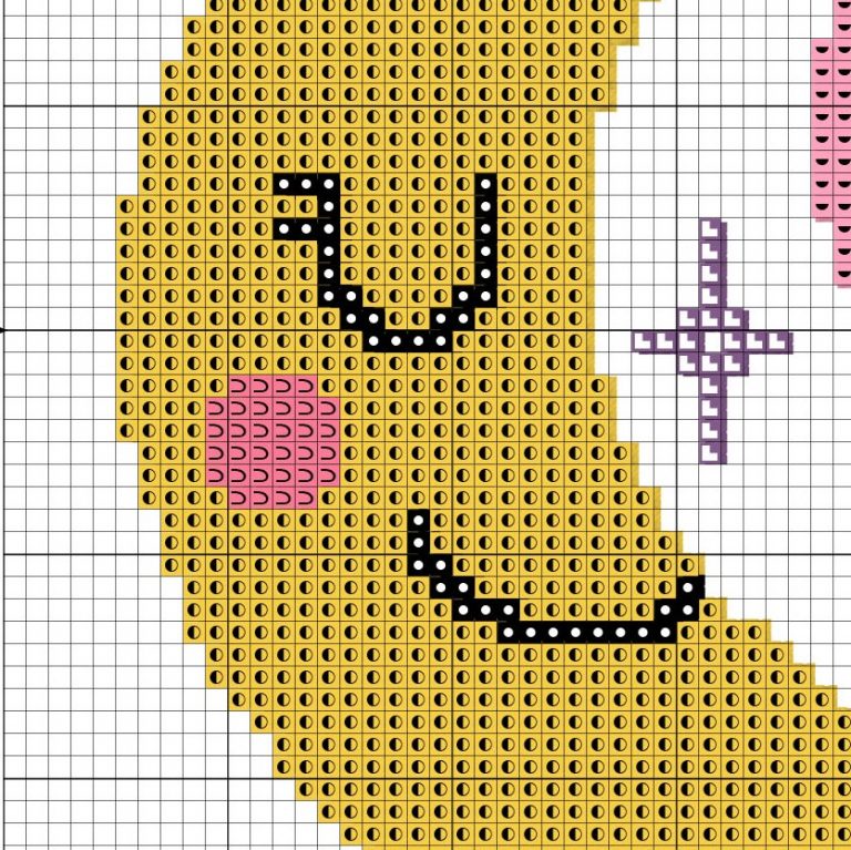 To the Moon and back Cross Stitch Pattern – Daily Cross Stitch