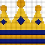 His (King) Cross Stitch Pattern – Daily Cross Stitch