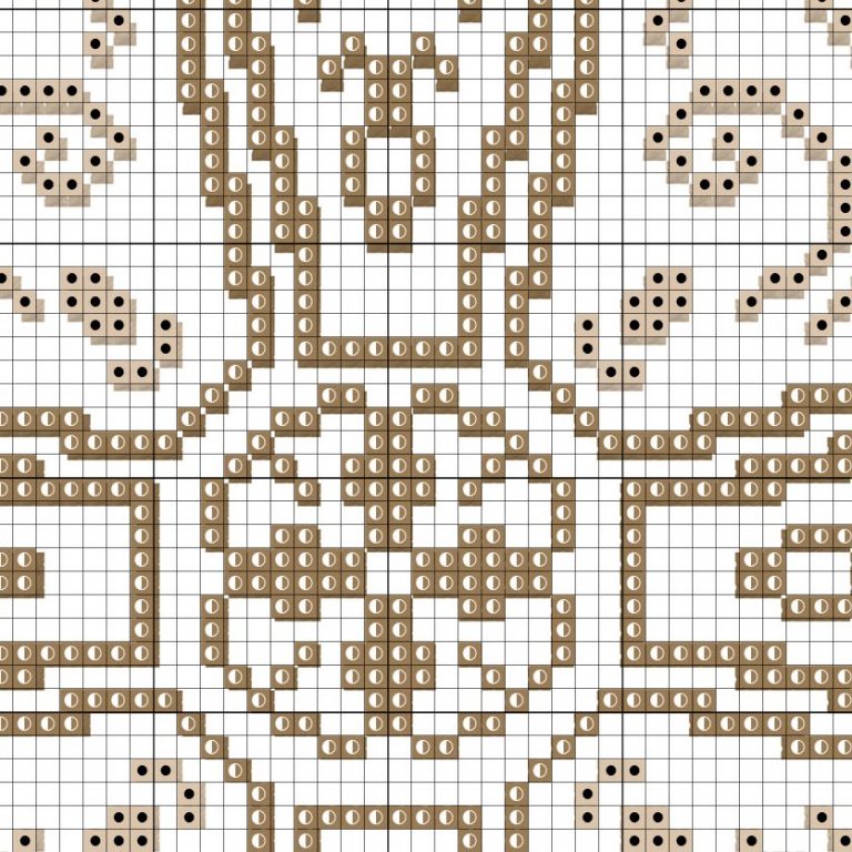 Filigree Cross Cross Stitch Pattern – Daily Cross Stitch