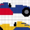 Race Car Cross Stitch Pattern – Daily Cross Stitch