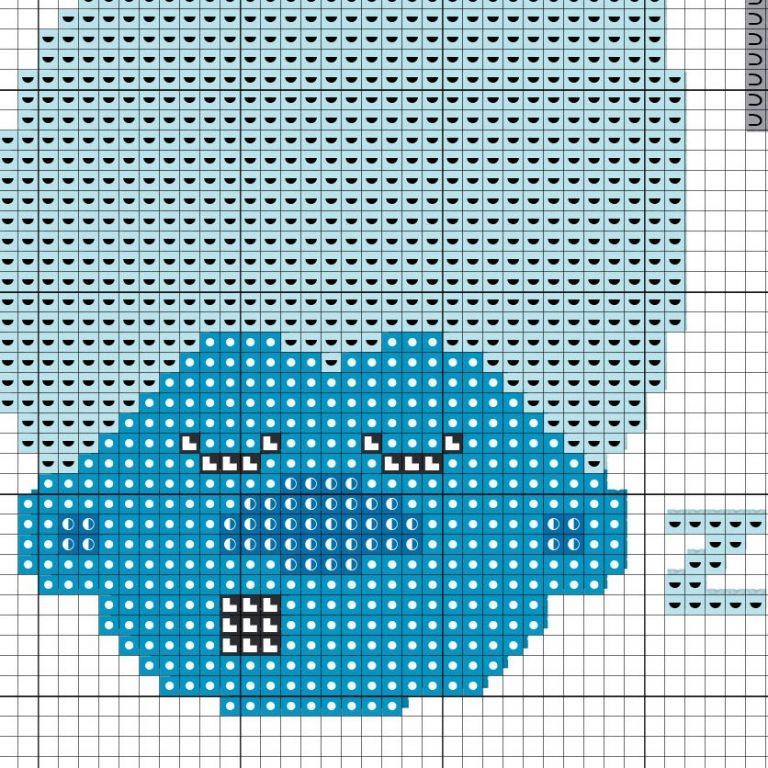 Sleep Tight Troll Cross Stitch Pattern – Daily Cross Stitch