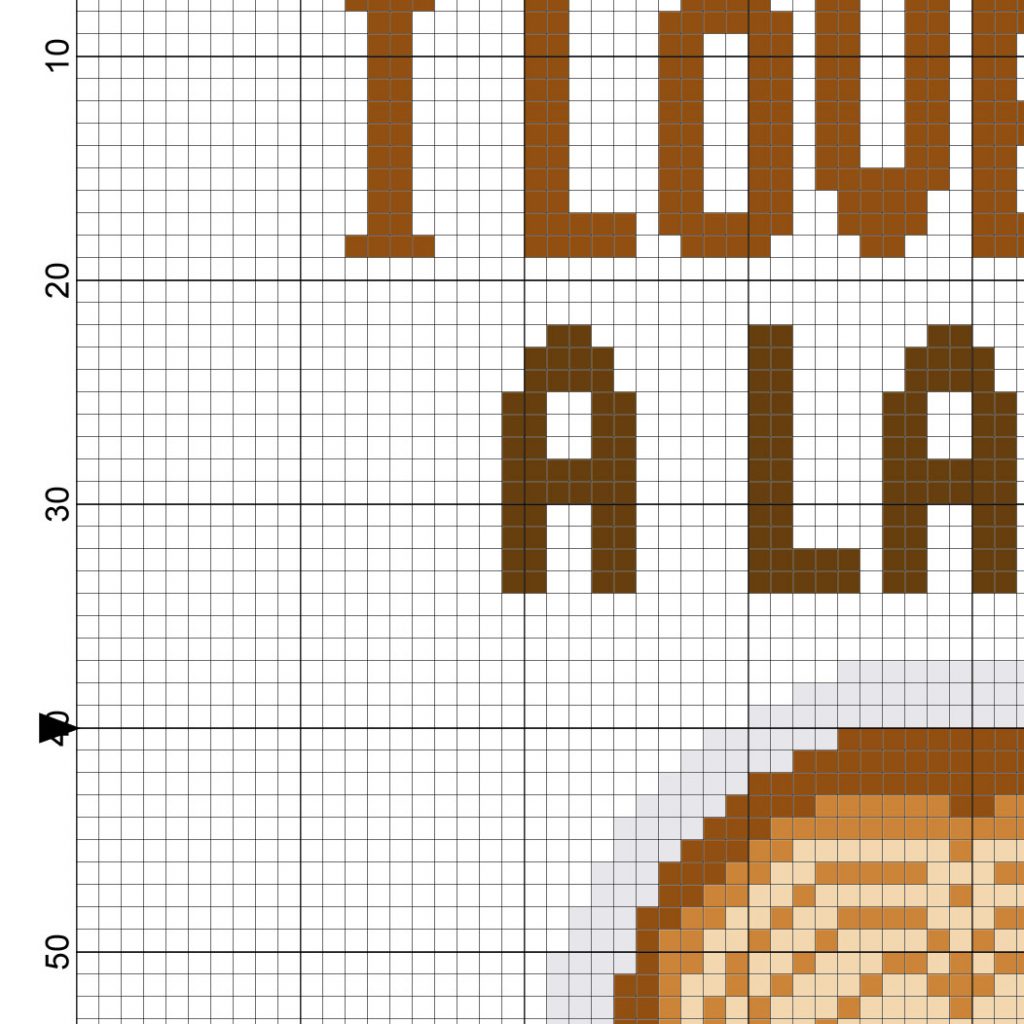 I Love You a Latte Cross Stitch Pattern – Daily Cross Stitch