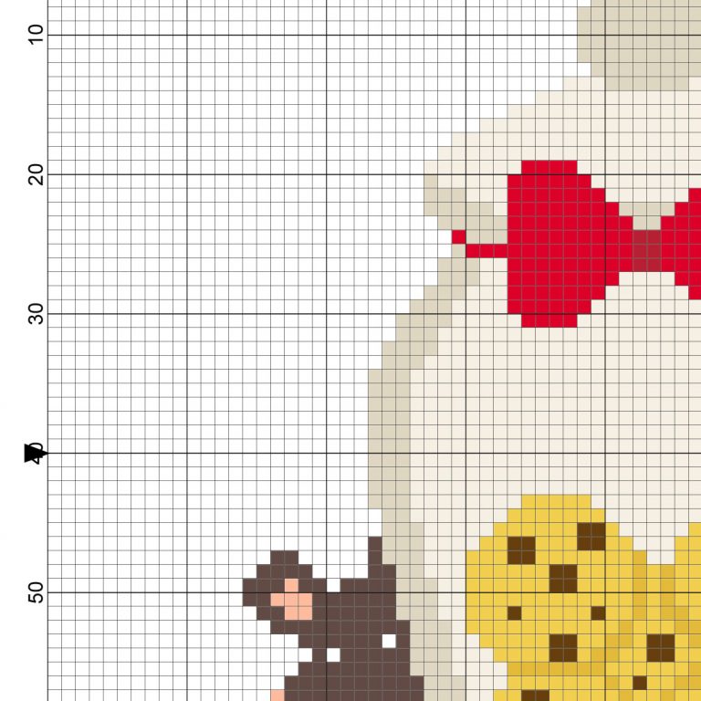 Peeping Mice Cross Stitch Pattern – Daily Cross Stitch