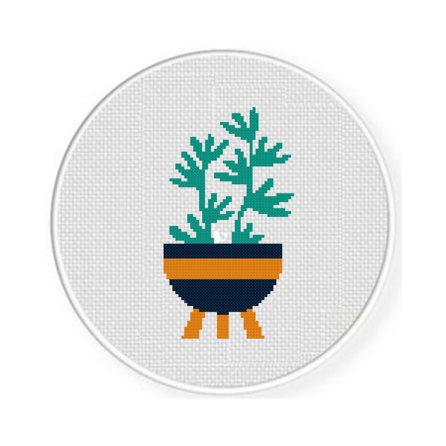 Succulent Cross Stitch Pattern – Daily Cross Stitch