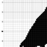 Standing Bird Silhouette Cross Stitch Pattern – Daily Cross Stitch