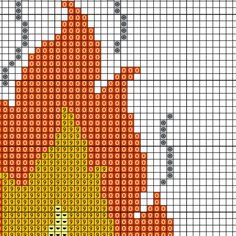 Camp Fire Cross Stitch Pattern – Daily Cross Stitch